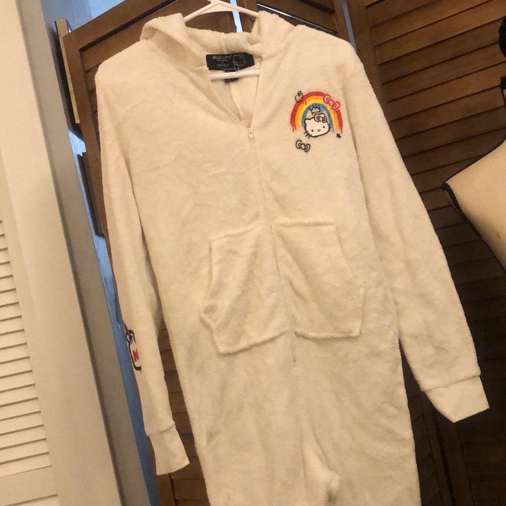 Hello Kitty /Fleece Jumper Suit - Gem